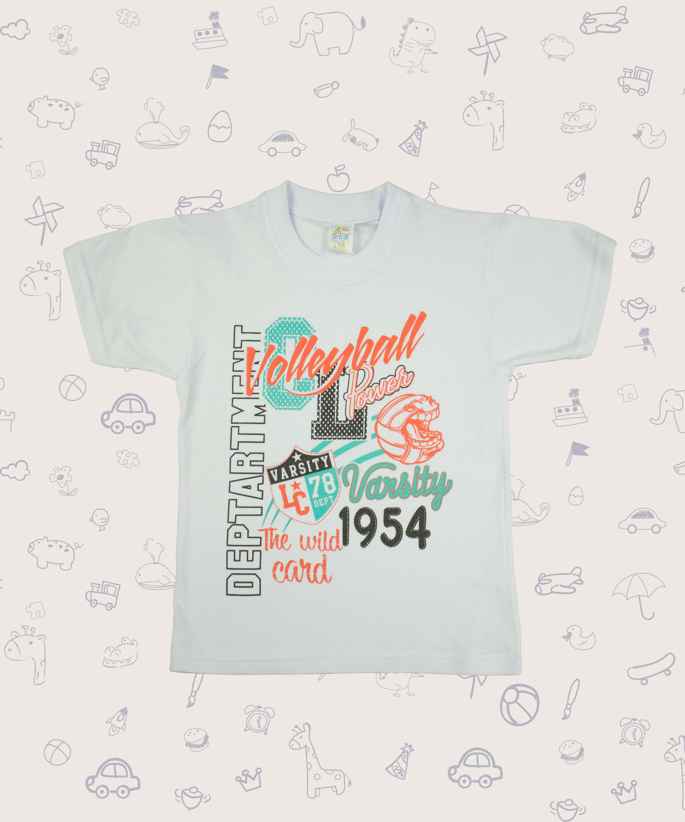 Camiseta Blanca Estampada – texcolsport.com